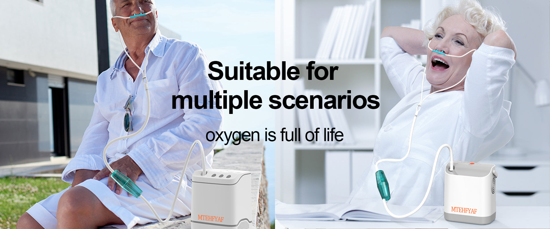 MTEHFYAF Portable Oxygen Concentrators – Affordable Continuous Flow fo ...
